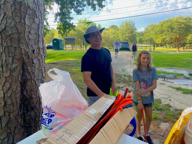 Keep Aiken County Beautiful picks up litter at Carolina Bay