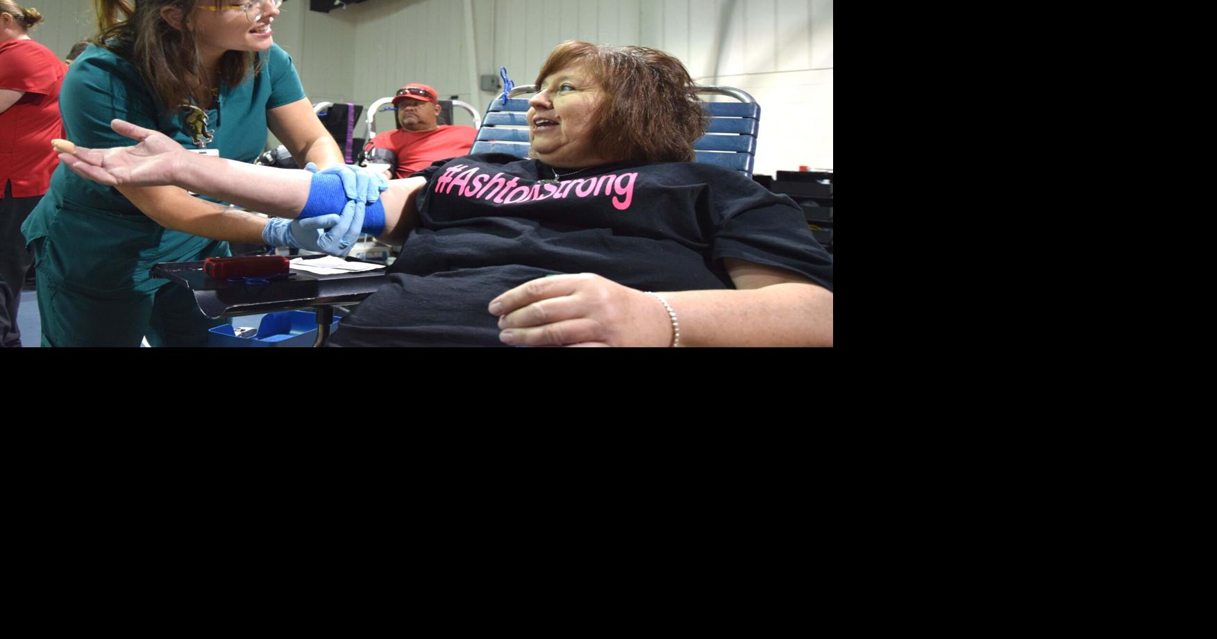'Amazing' blood drive honors student-athlete Ashton Rickard