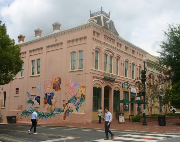 What is the oldest building in Spartanburg's Morgan Square?