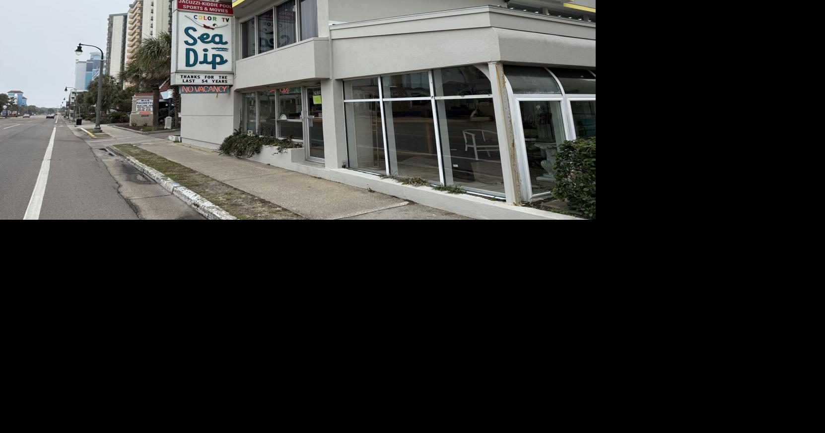 Sea Dip Ocean Front Resort in Myrtle Beach closes