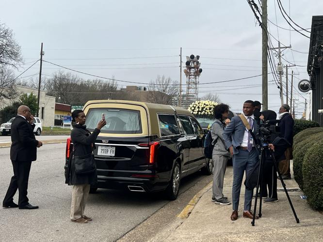 Jackson’s memorial service follows lying-in state ceremony