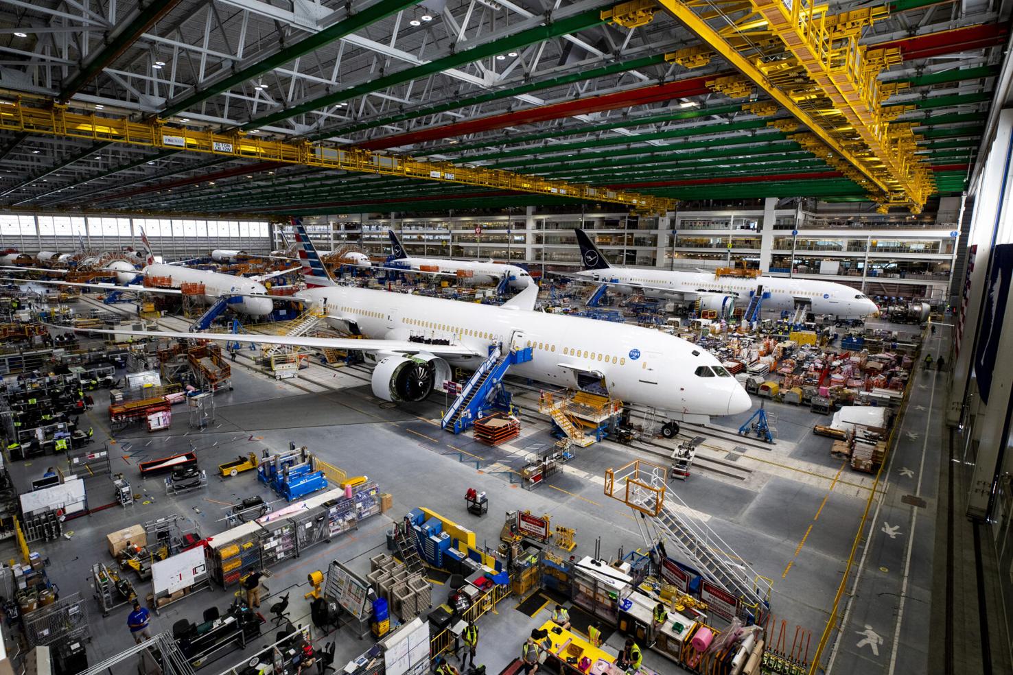 1B people have flown on SC-built Boeing 787 Dreamliners