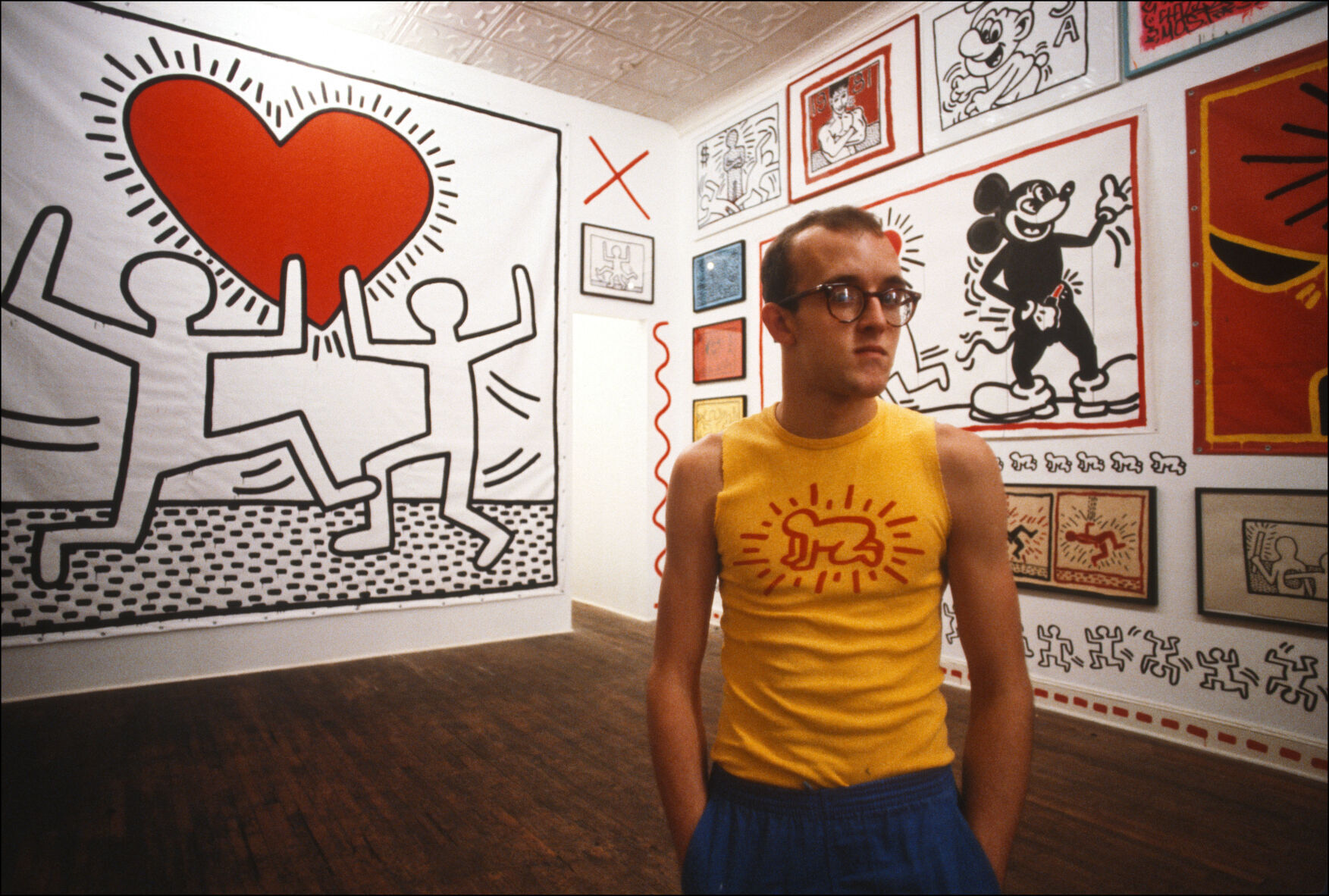 Inside the Keith Haring exhibit at the Columbia art museum