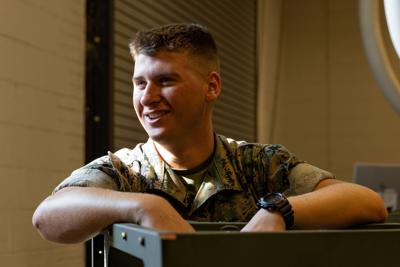 Lexington teenager went from homelessness to the marines