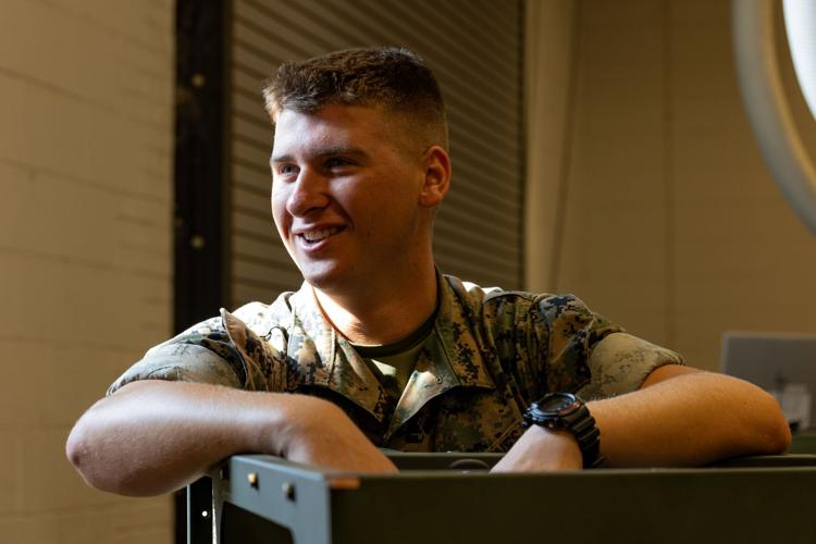 Lexington teenager went from homelessness to the marines