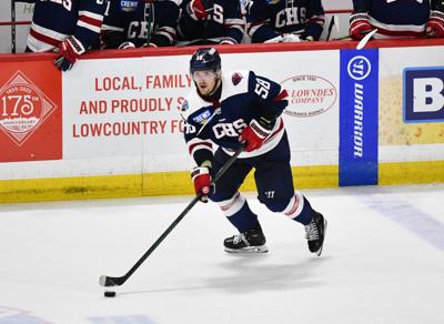 SC Stingrays defenseman Perrott can score and drop gloves