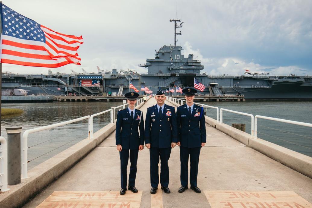 Two Civil Air Patrol cadets reach highest rank in the program