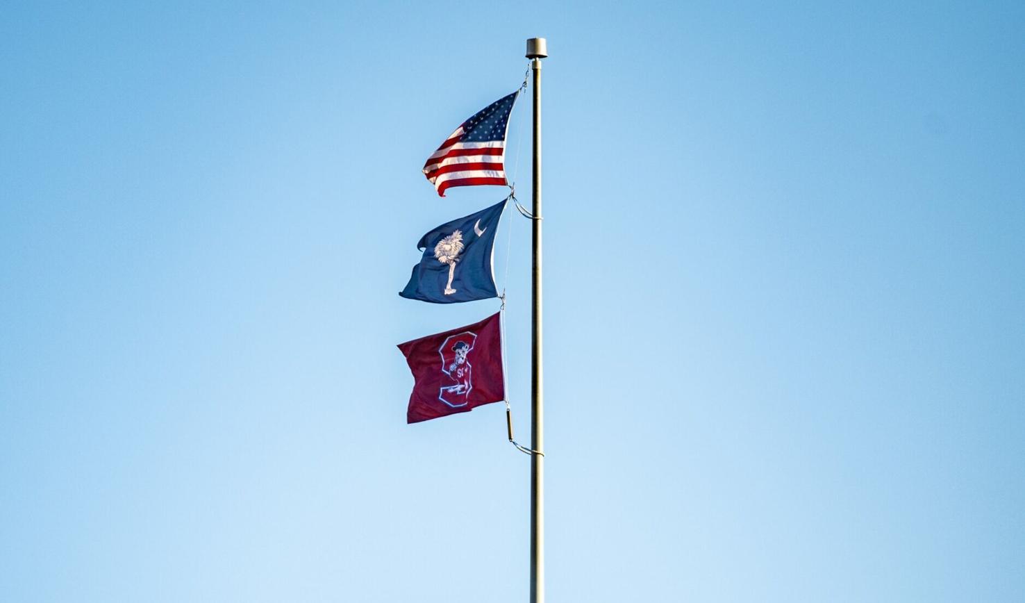 SC State flag flies above Statehouse, first for SC HBCUs