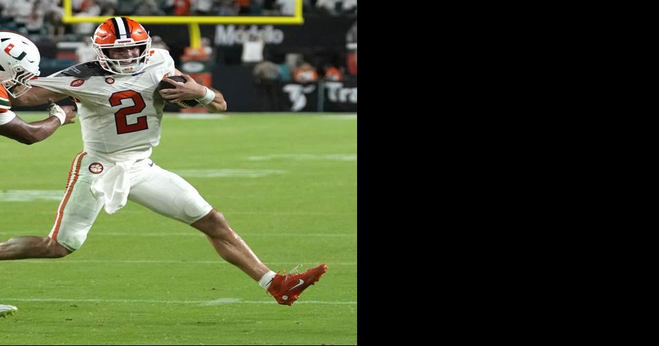 Clemson's Dabo Swinney stands behind QB Cade Klubnik | Clemson Tigers ...