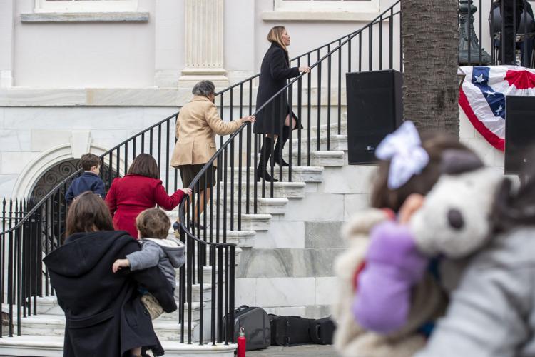 Photos: William Cogswell, Charleston's new mayor, sworn in at City Hall