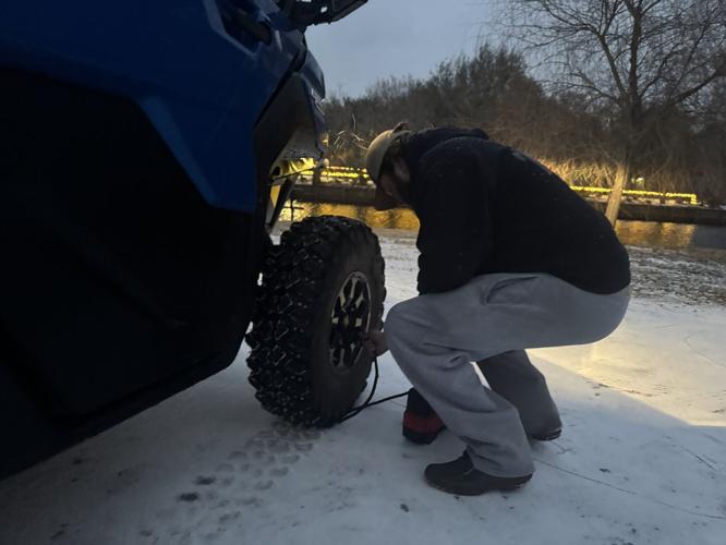 Myrtle Beach SC area sees heavy snow from rare winter storm
