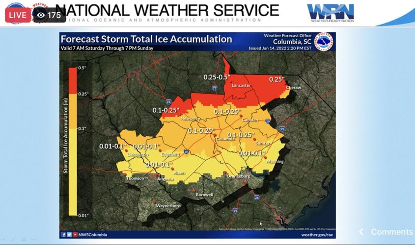 Ice, ice maybe: Winter storm threat 'limited' in Aiken