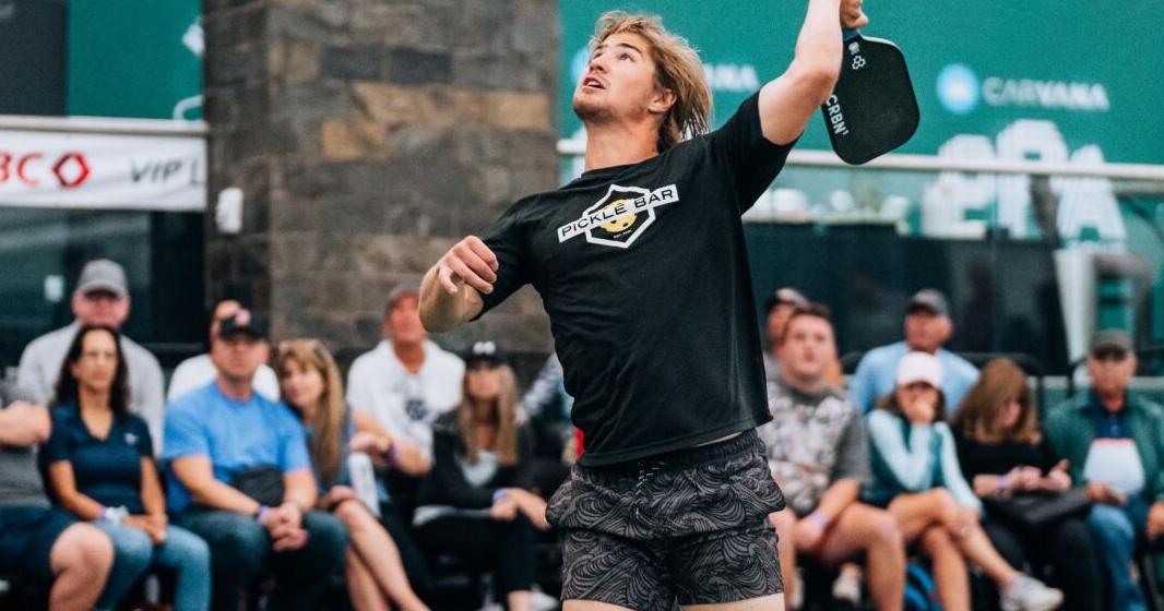 Former CofC tennis star Jake Kusmider switches to pickleball