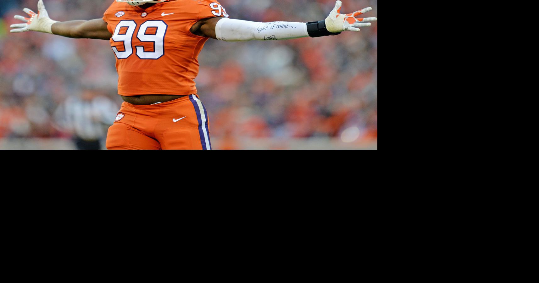 Clelin Ferrell's first Clemson-South Carolina experience was at a ...