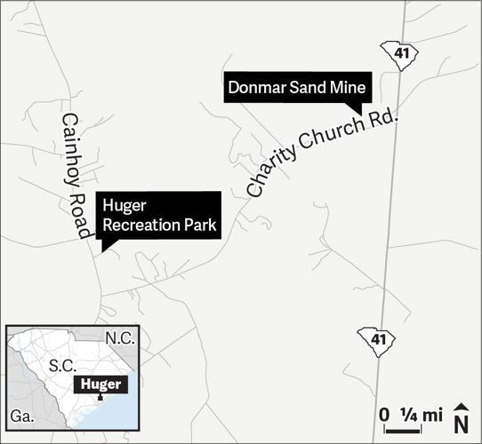 Huger residents allege sand mine skirting contract agreement