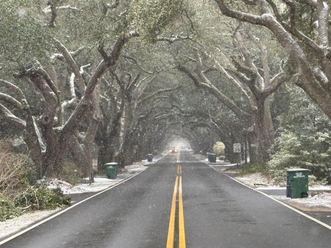 Residents urged to stay off dangerous, snow-covered roads
