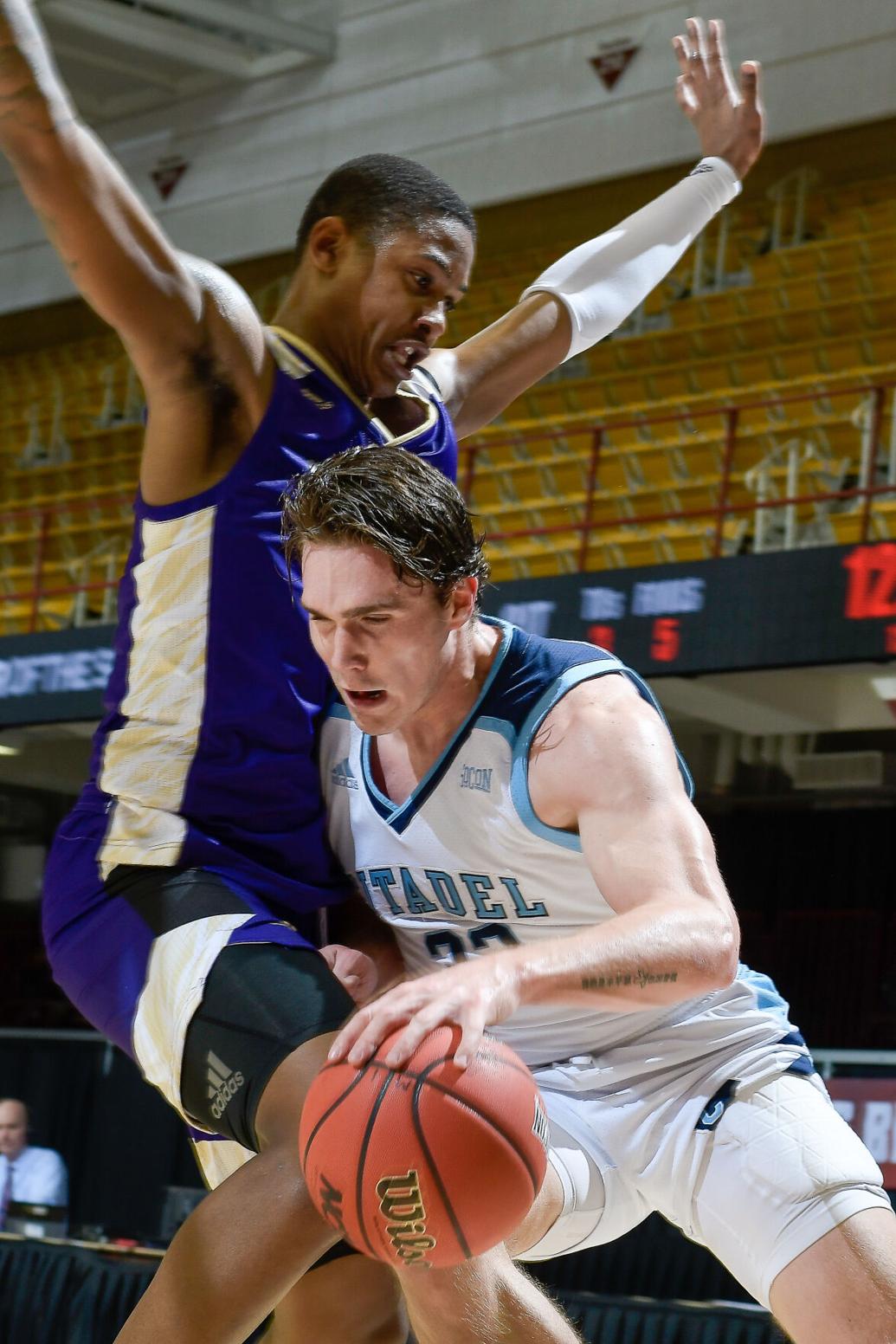 Citadel basketball standout Hayden Brown will return next season