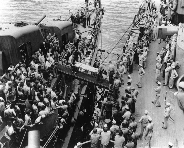 WWII to Gulf War veterans who served on the USS Nicholas are reuniting ...