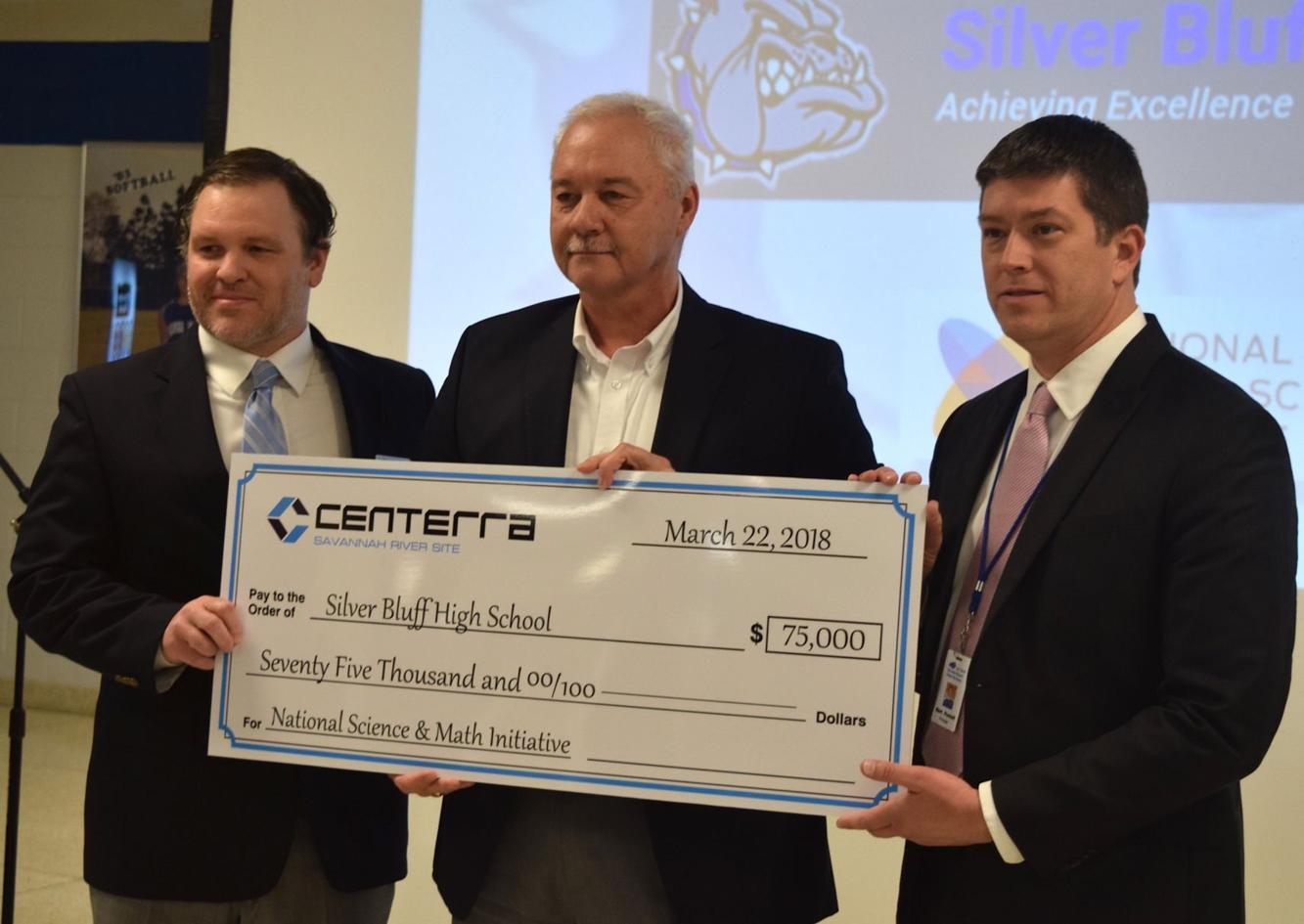 Centerra-SRS gift supports NMSI program at Silver Bluff High | Aiken ...