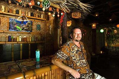 Man resurrects the Tiki fad