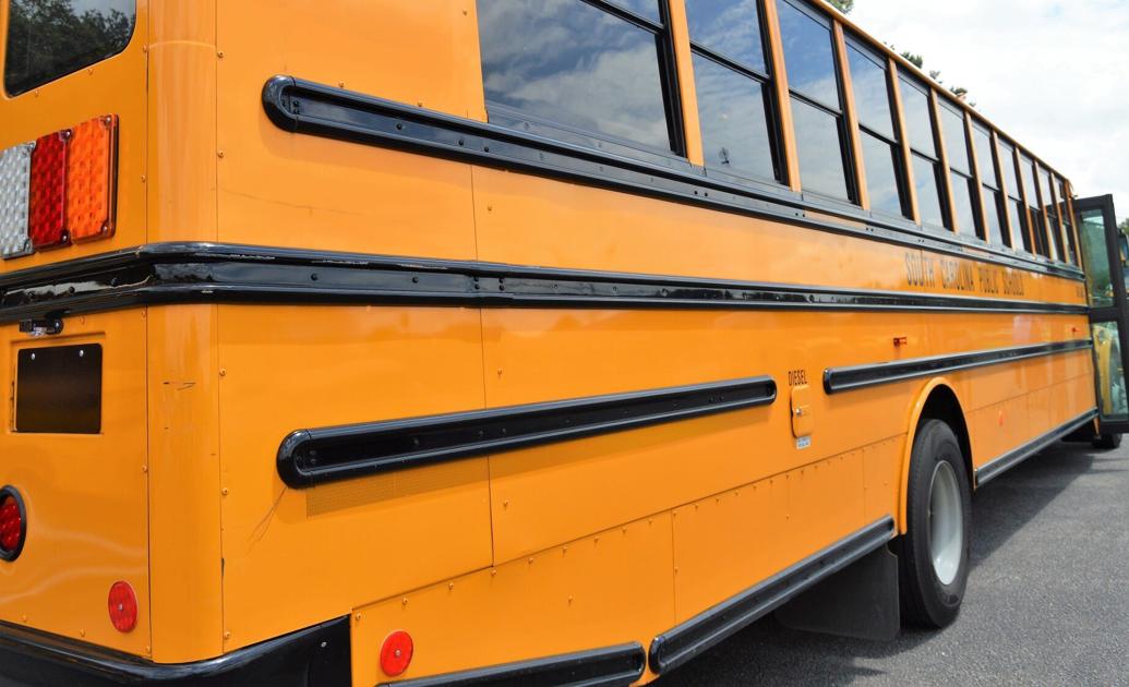 Police: School bus rear ended