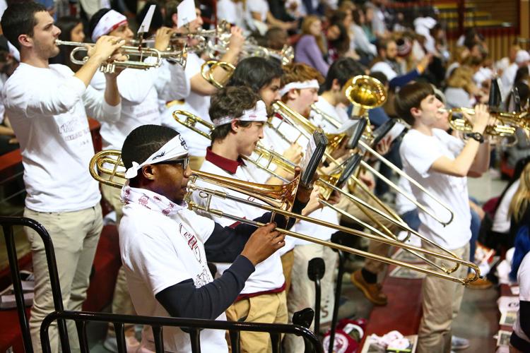 College of Charleston pep band pumped up to be part of March Madness
