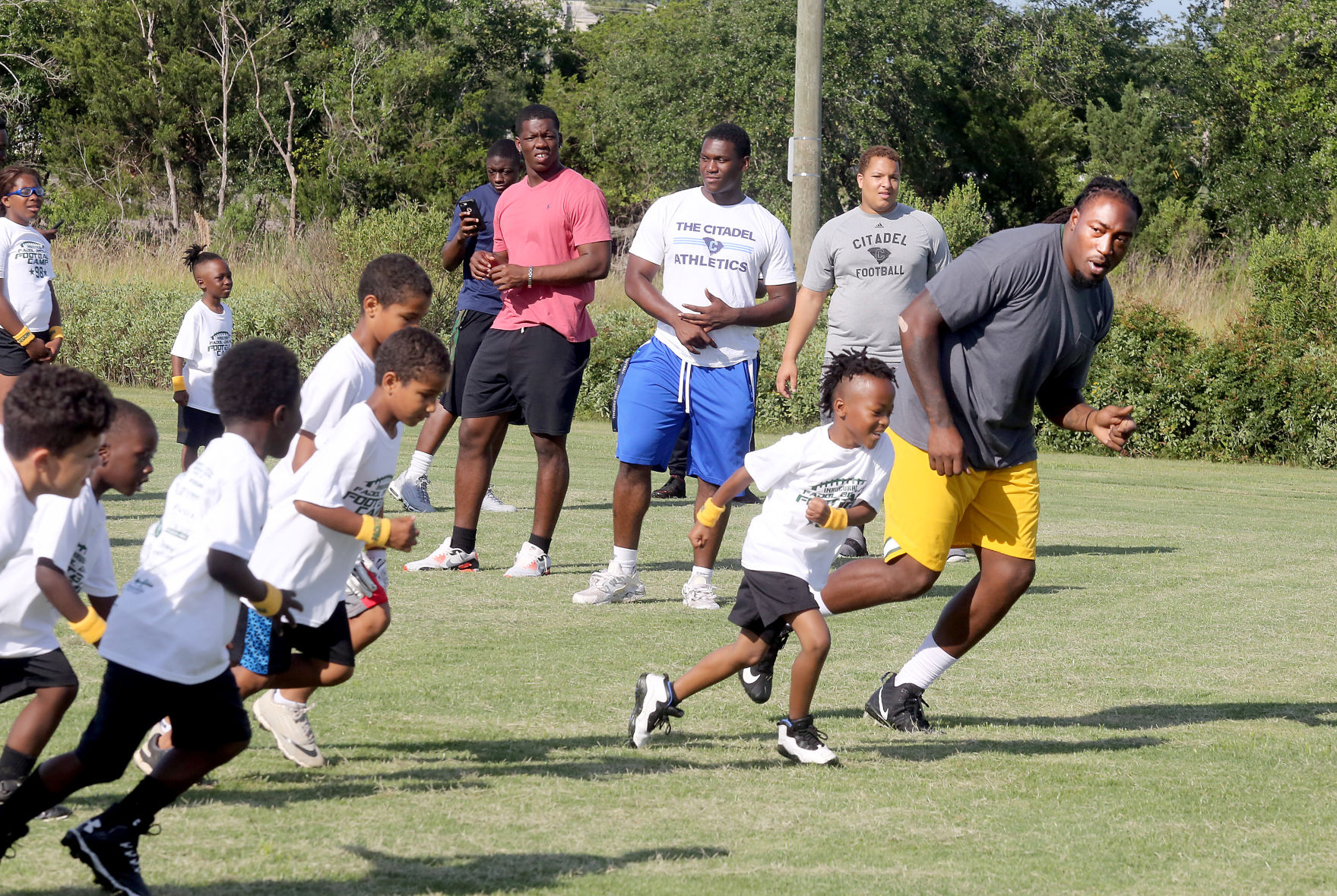 Charleston native Fadol Brown made it to the NFL. Now he's giving back.