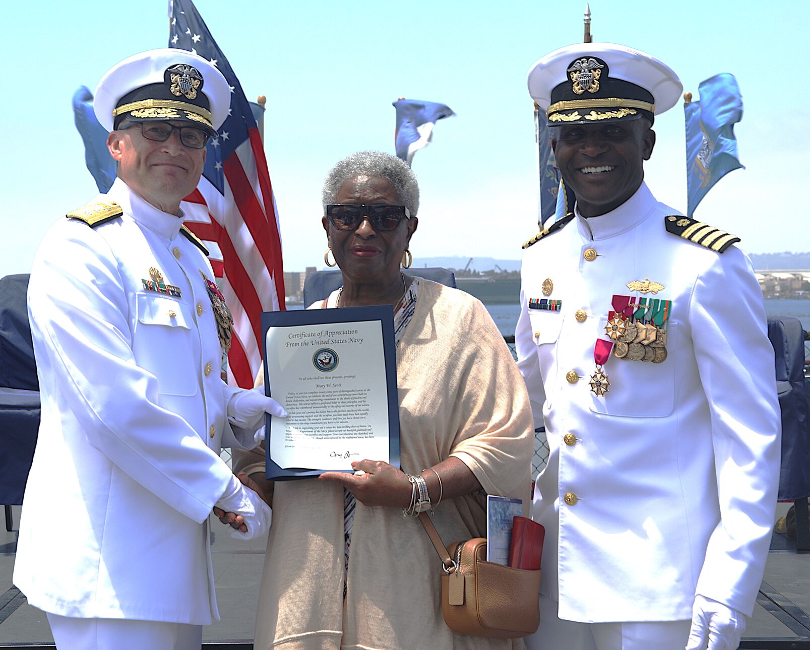 Hemingway native Captain Laurie Scott retires after 29 years of naval ...
