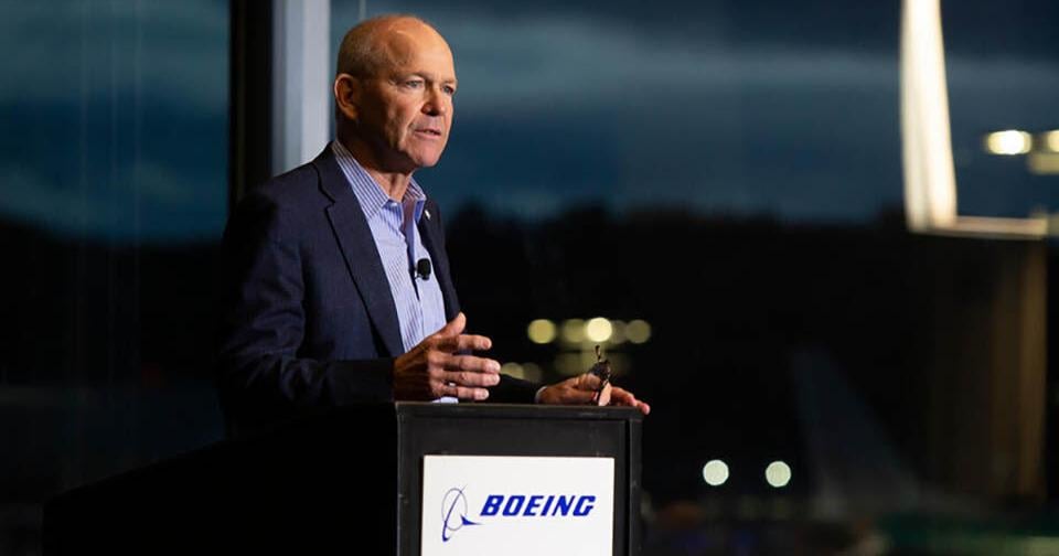 Boeing's CEO's pay package worth nearly $33M, but he ceded a $3 million ...