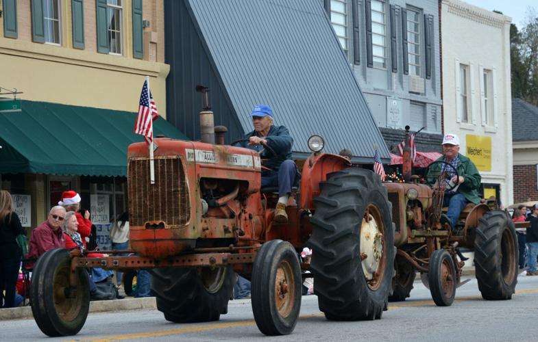 Sir Big Spur and antique tractors among sights at Edgefield parade