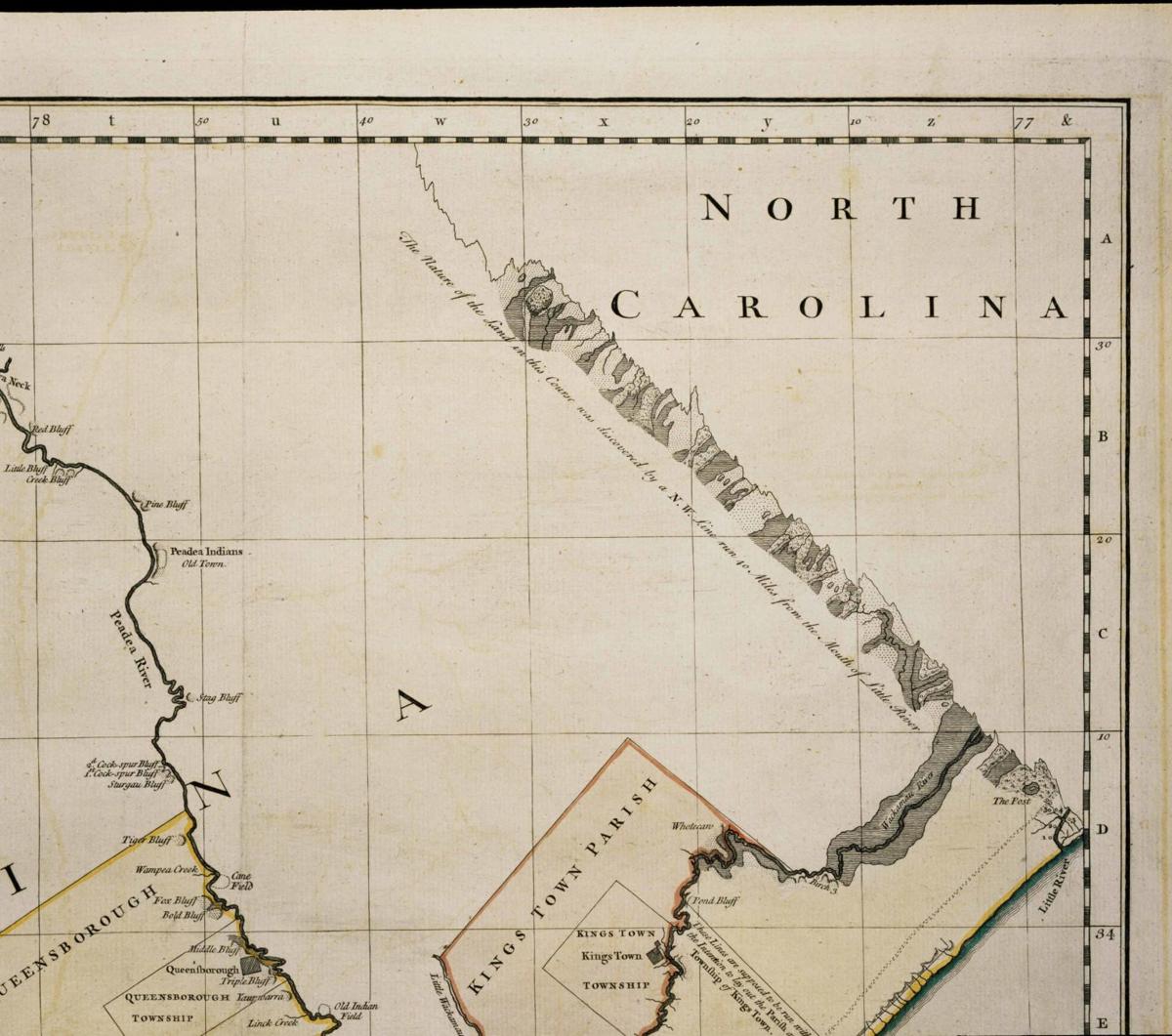 Extremely rare South Carolina map changes hands, to go on public view ...