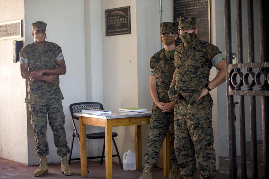 Study shows COVID-19 spread among Marine recruits under strict ...