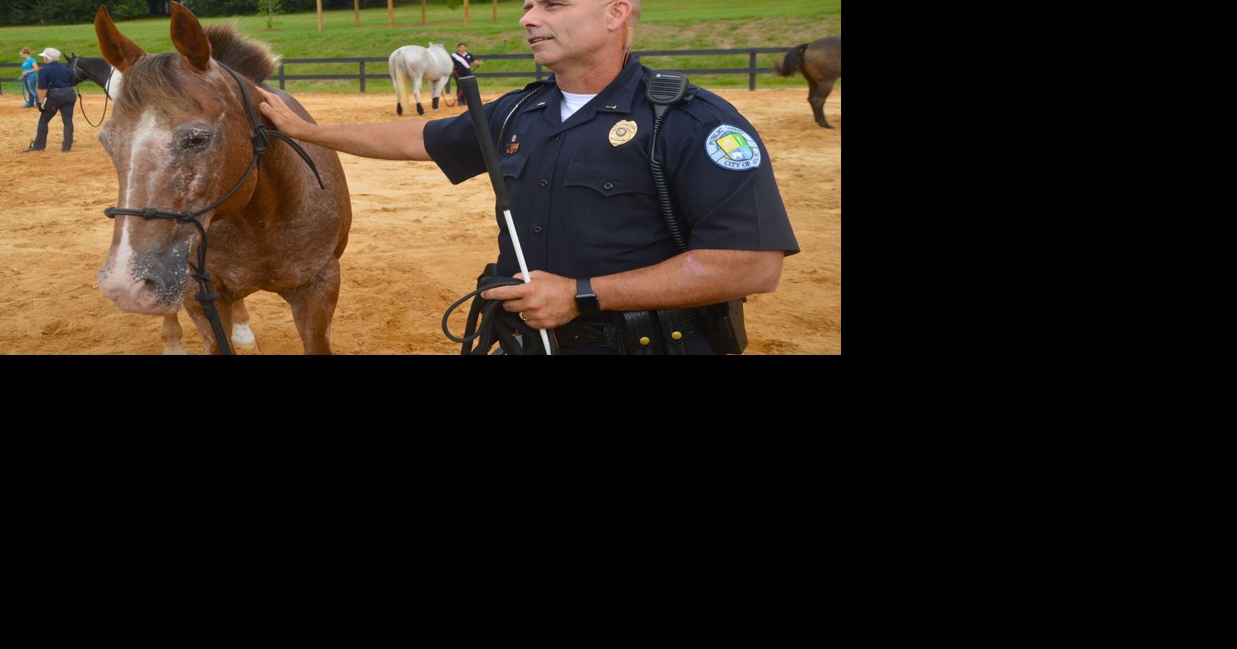 Aiken Public Safety begins training volunteers for new mounted unit ...