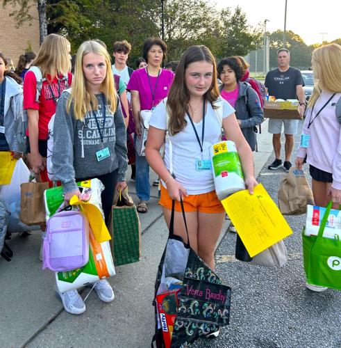 Cario cares: MP middle school donates to hurricane victim | Community ...