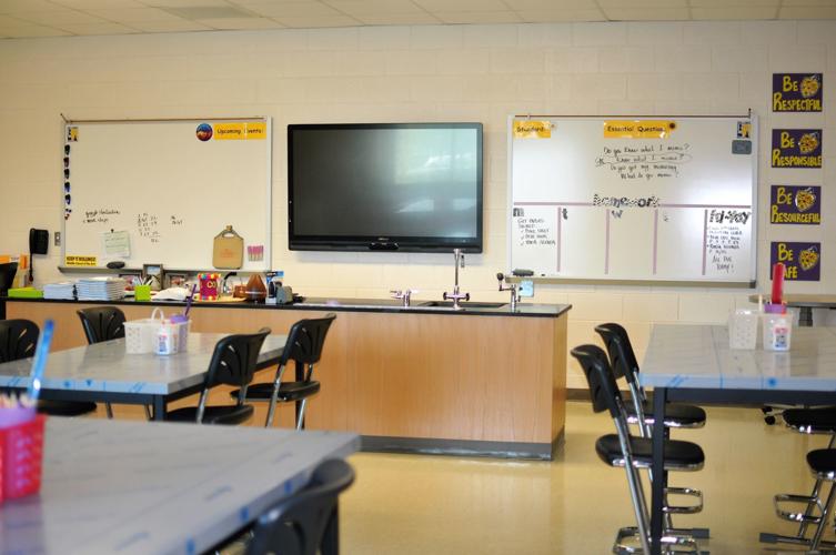 Inside the new Rollings Middle School of the Arts