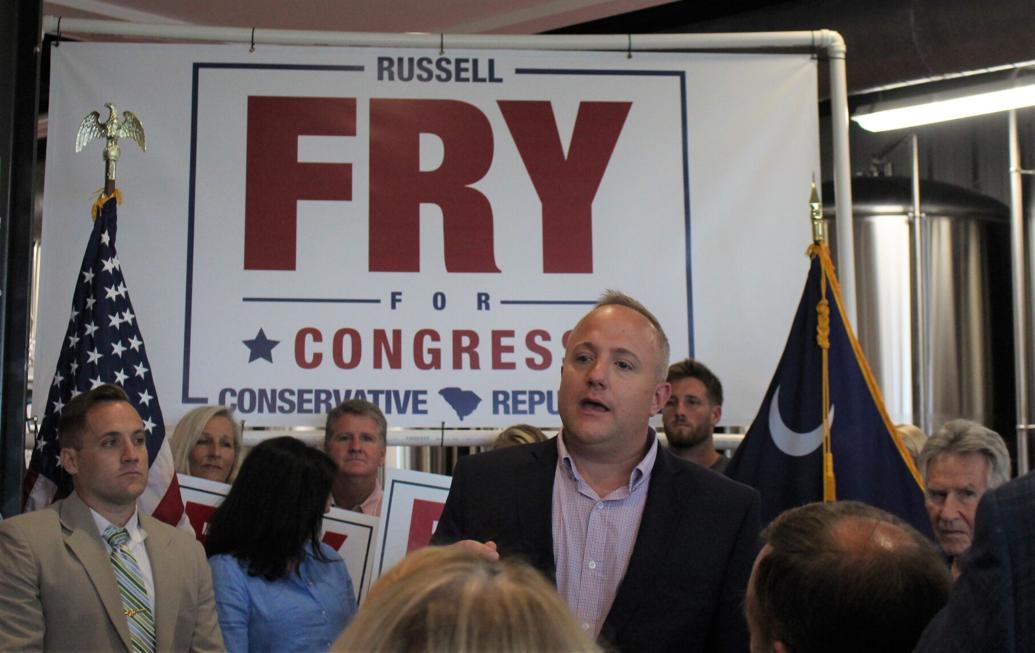 SC Rep. Russell Fry touts loyalty to Trump in GOP primary bid to oust ...
