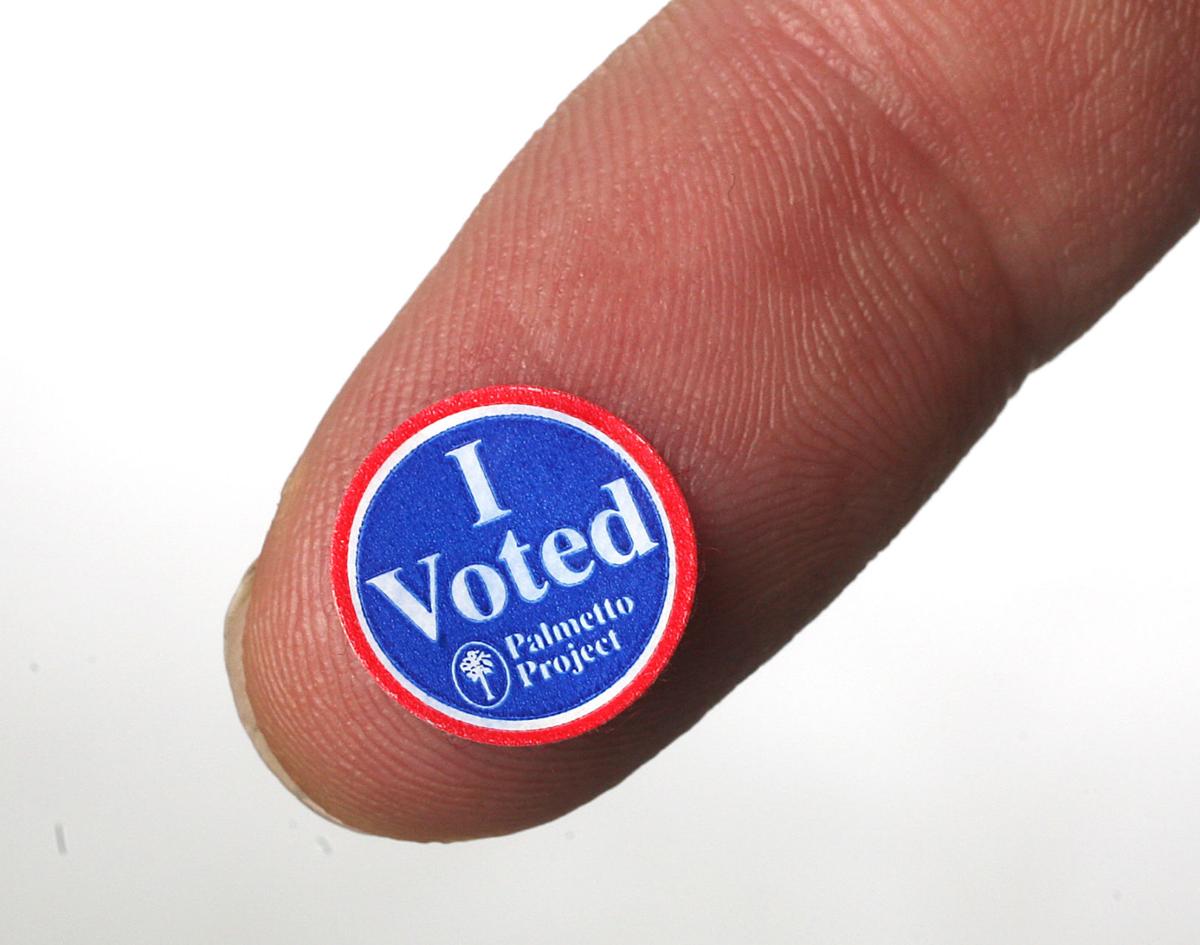 Iconic S.C. 'I Voted' stickers a gimmick with a cause | News ...