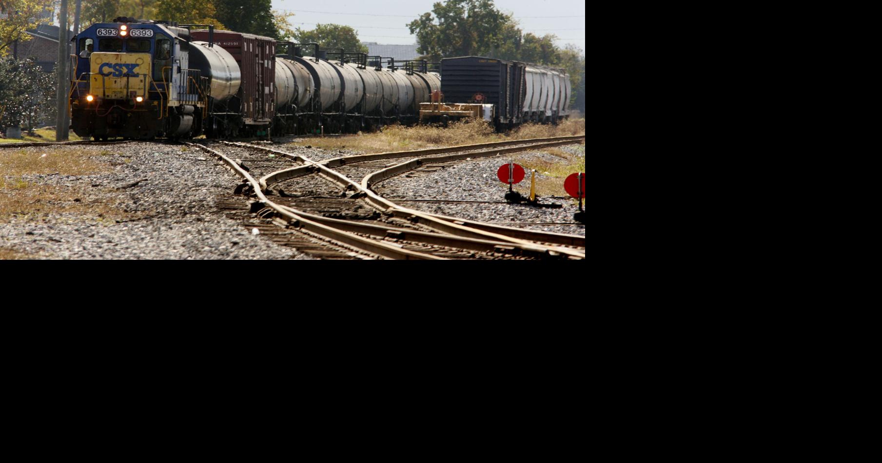 CSX train line work prompts Midlands road closures