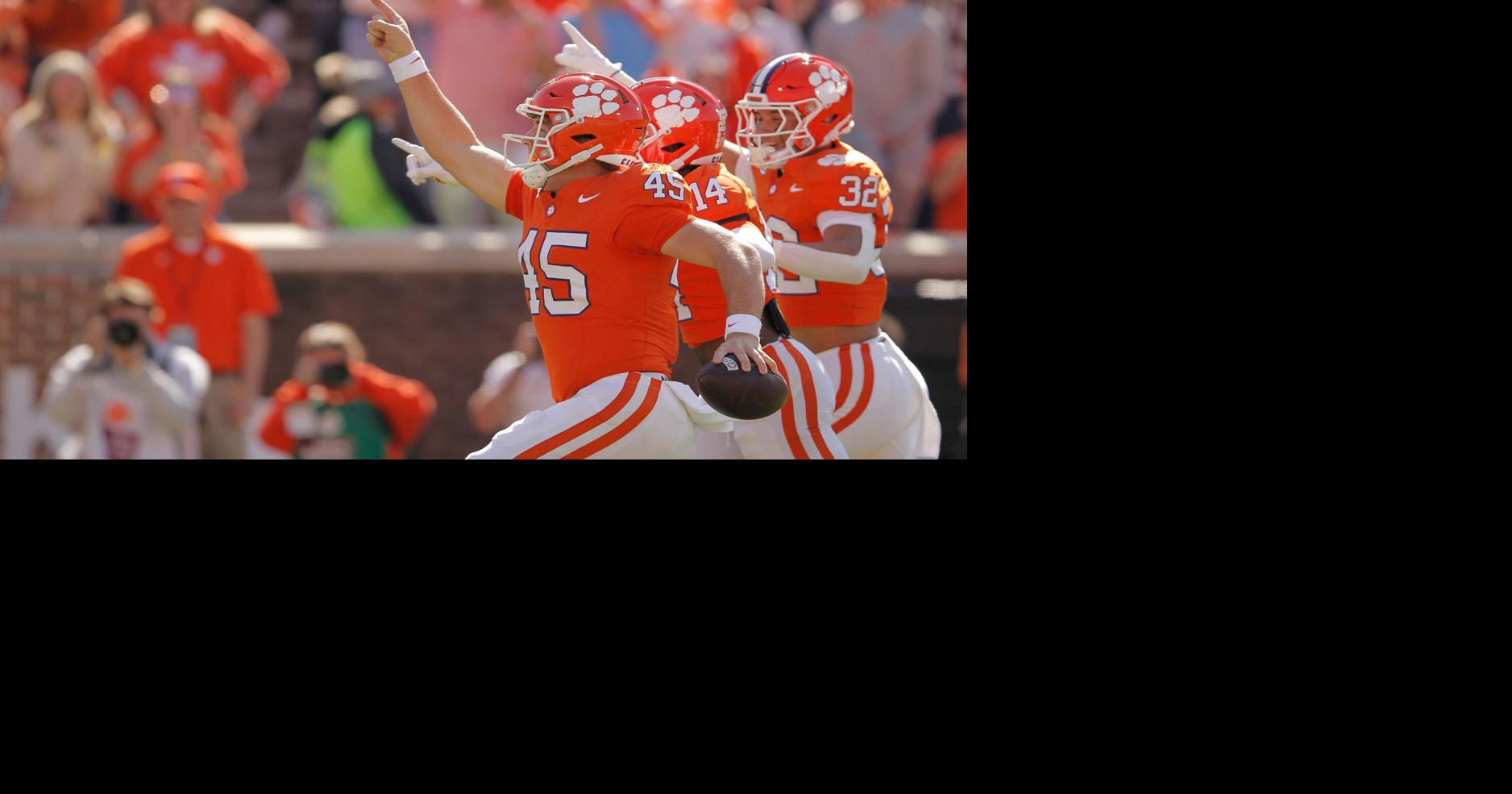 clemson player crying