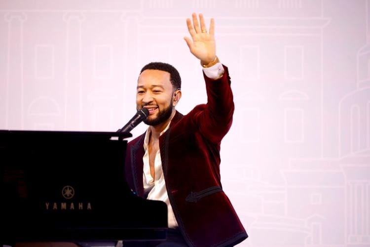 John Legend talks with us about 'The Voice,' Charleston show