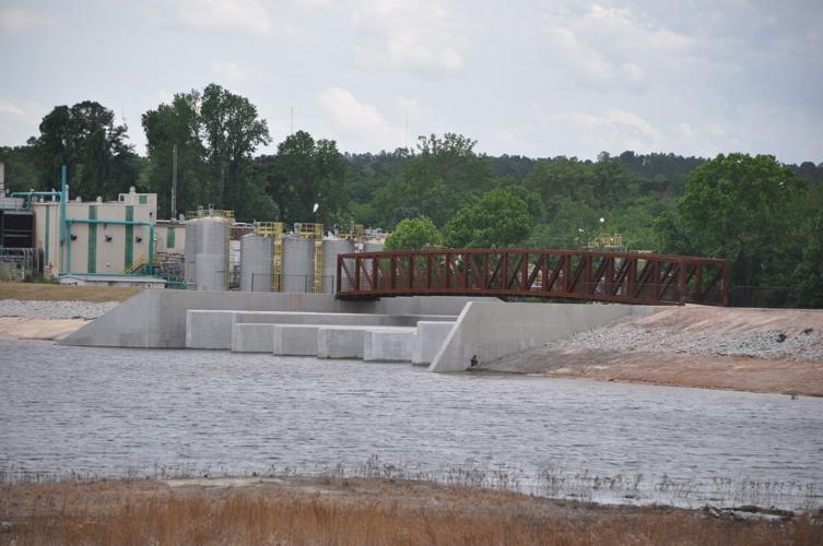 Major work on dam at Langley Pond has been completed