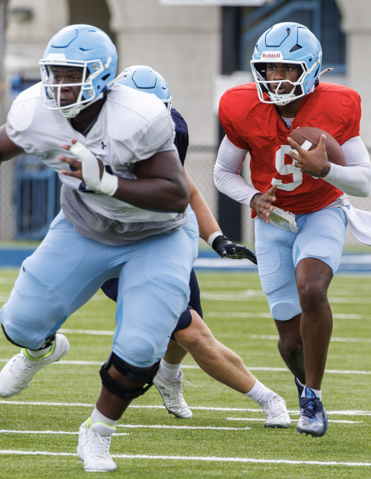 The Citadel QBs shine during first preseason scrimmage