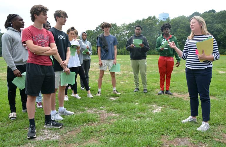 Aiken High students focus on local ties to World War II