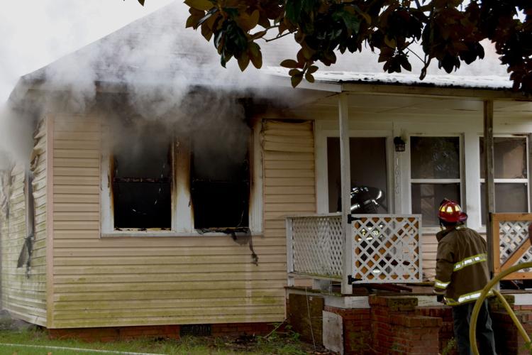 Fire engulfs home on Edgefield Highway in Aiken County