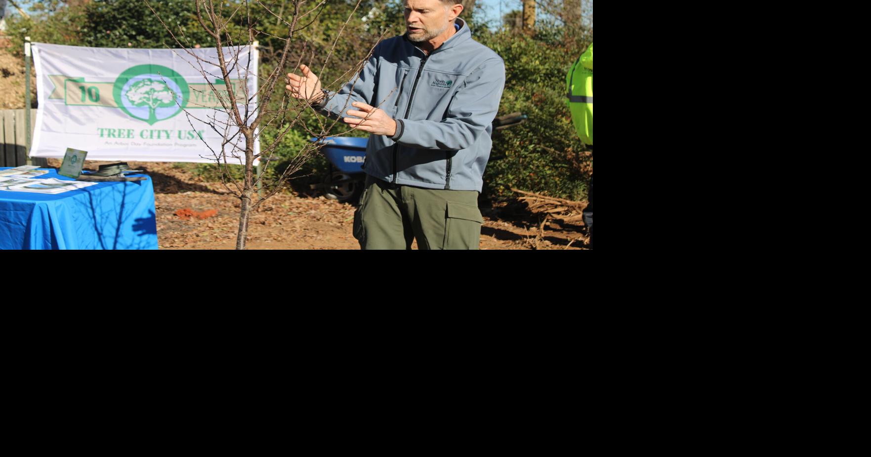 Trees planted in North Augusta for Arbor Day