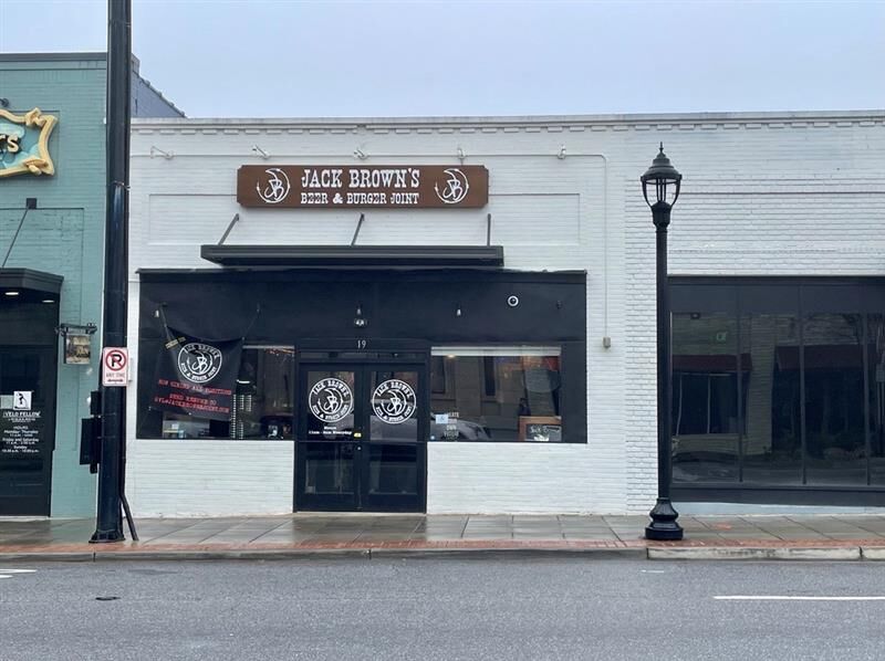 Downtown Greenville's Jack Brown's Beer and Burger Joint opens