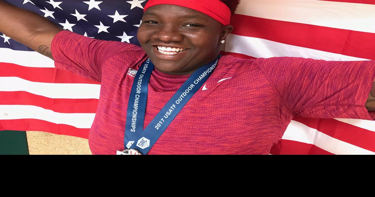 A year after Olympic glory, Burke's Raven Saunders is back on top ...