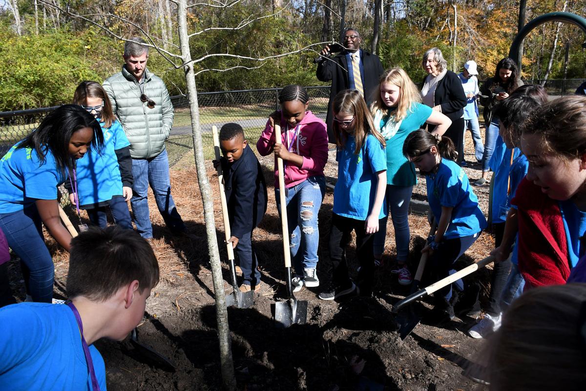 Newington students plant a tree for Arbor Day | News | postandcourier.com