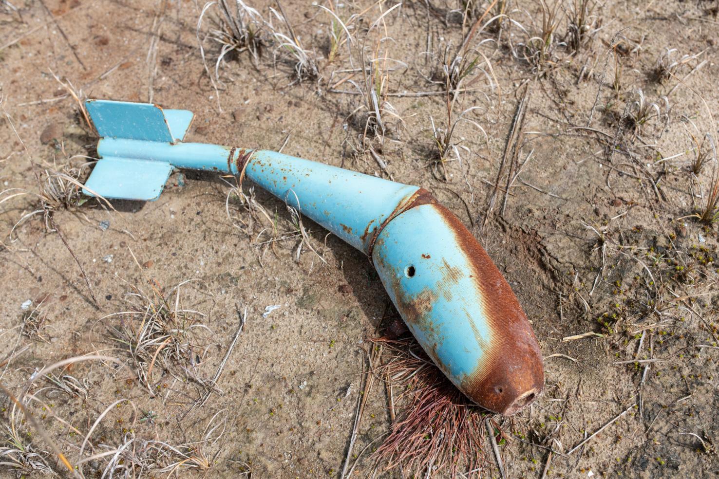 Fighter jets and conservation on Marine corps bombing range