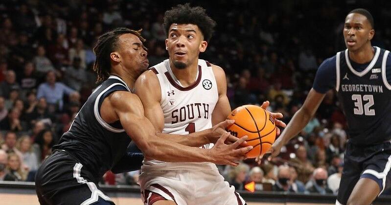 Freshman Jacobi Wright steps into role as Gamecocks' starting point ...
